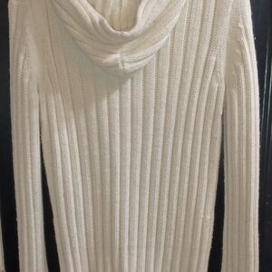 Express | Sweaters | Express Womens Cream Cowl Neck Sweater | Poshmark